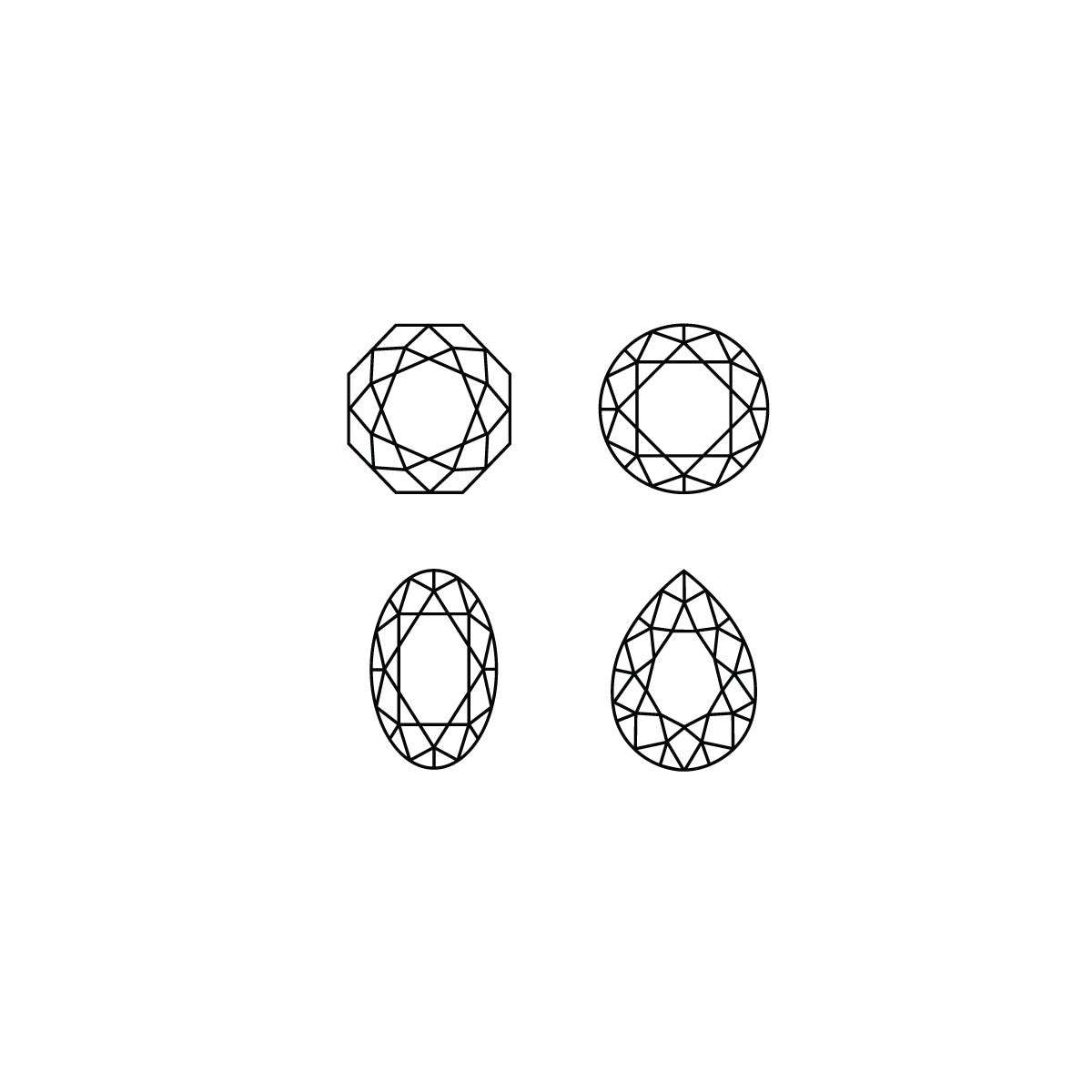 Diamond Shower - Temporary Tattoo - Just do HUE - Jagua Henna